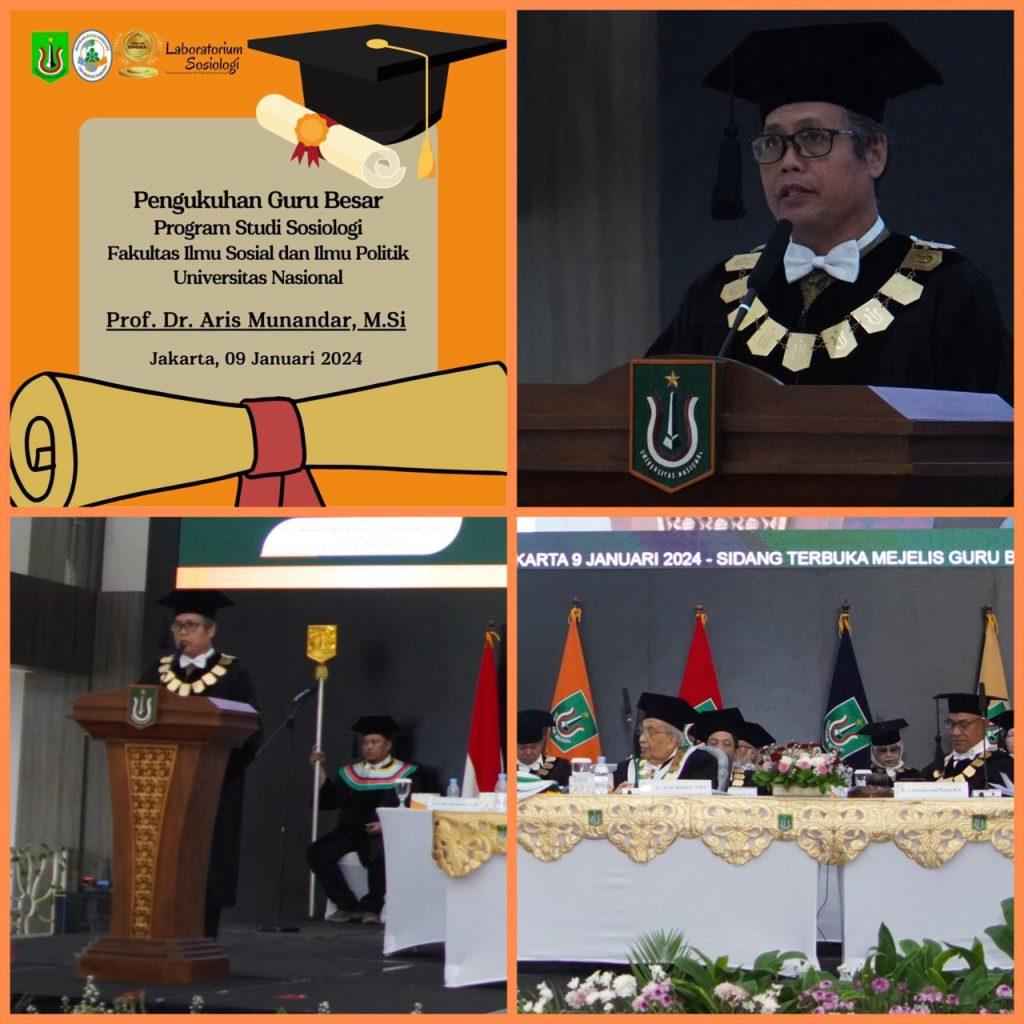 Selamat & Sukses kepada Prof. Dr. Aris Munandar, M.Si atas Diraihnya ...